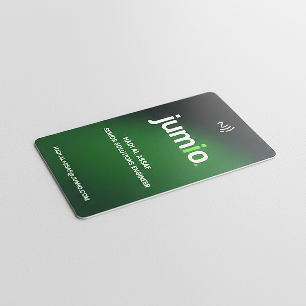 Customized Plastic PVC NFC Business Card - Premium Smart Business Card | iCard